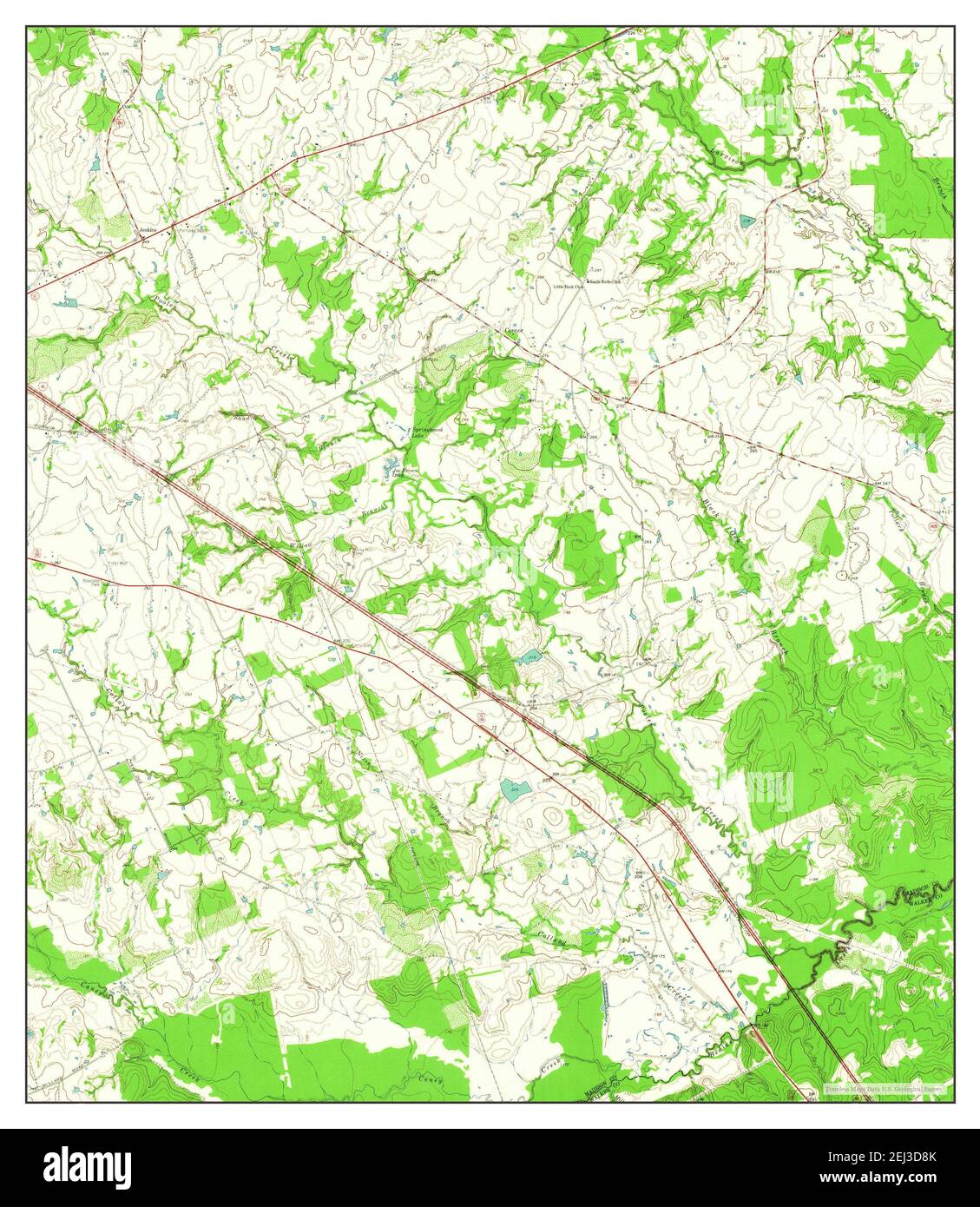 Connor, Texas, map 1962, 1:24000, United States of America by Timeless ...