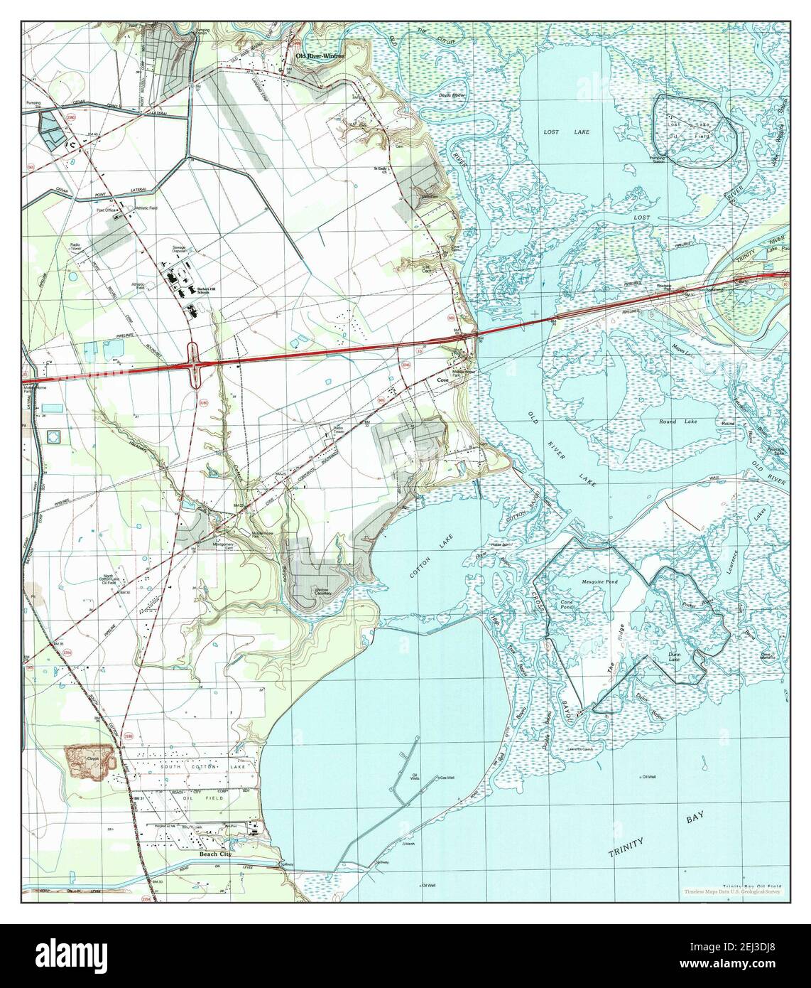 Cove, Texas, map 1995, 1:24000, United States of America by Timeless ...