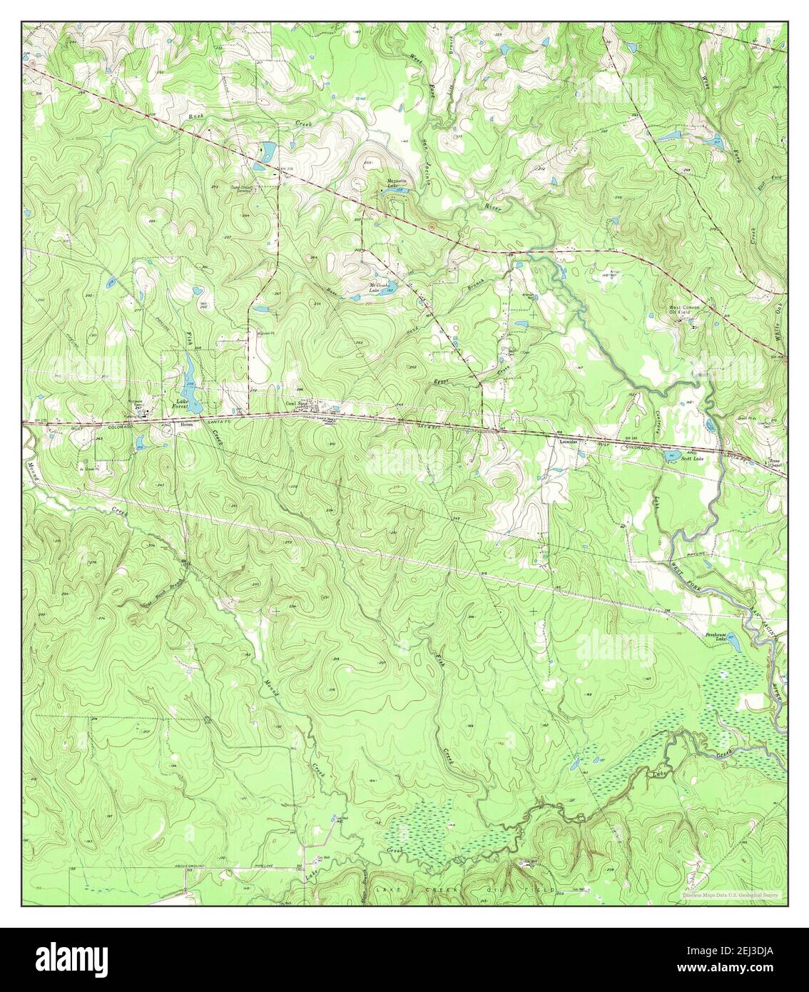 Cowl Spur, Texas, map 1958, 1:24000, United States of America by ...
