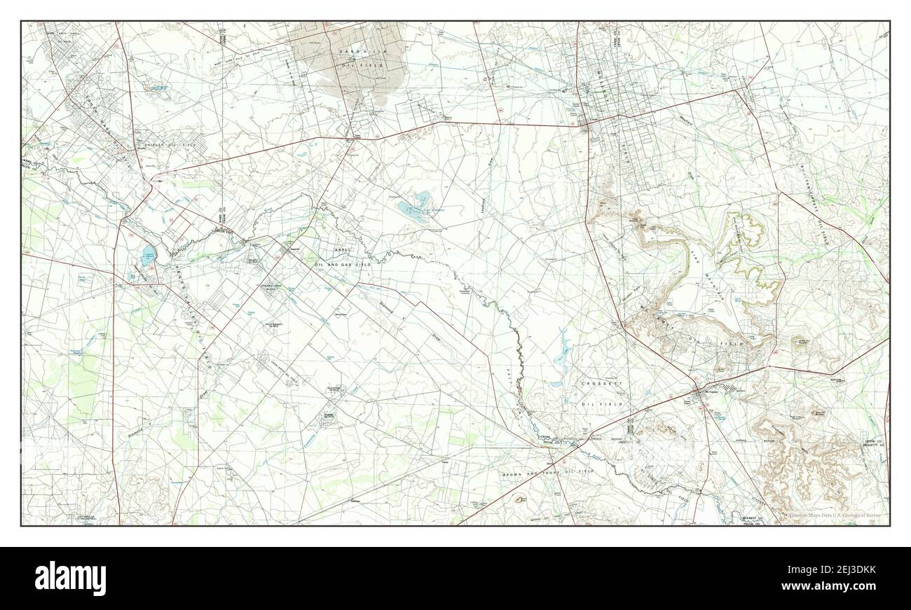 Crane texas map hi-res stock photography and images - Alamy