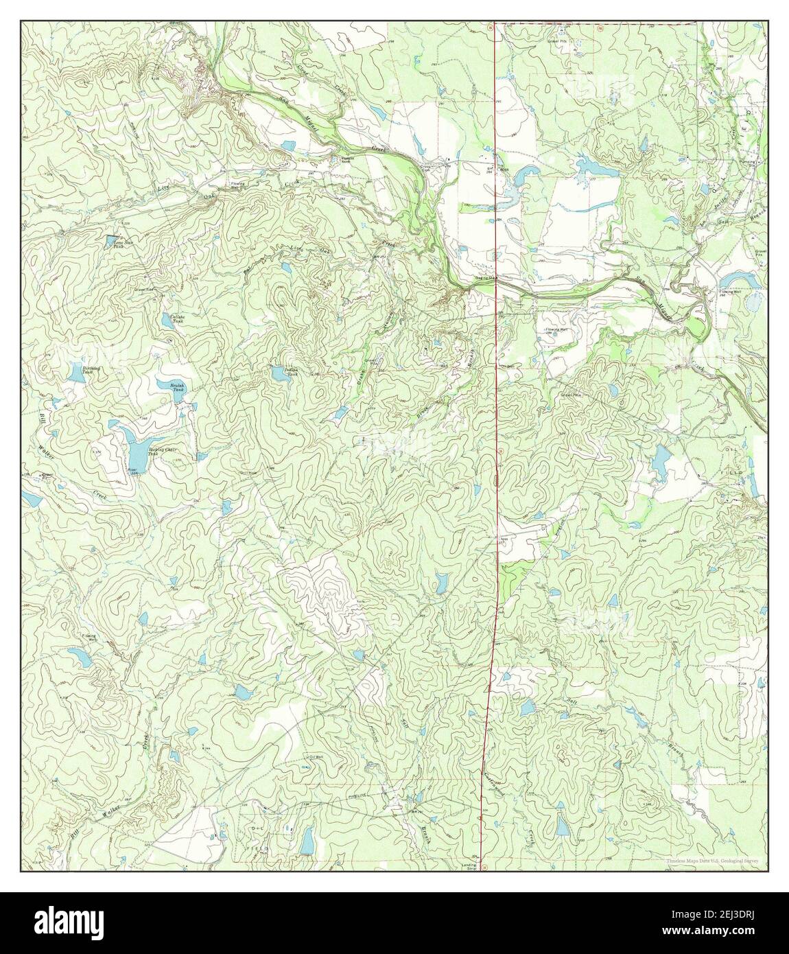 Cross, Texas, map 1969, 1:24000, United States of America by Timeless ...