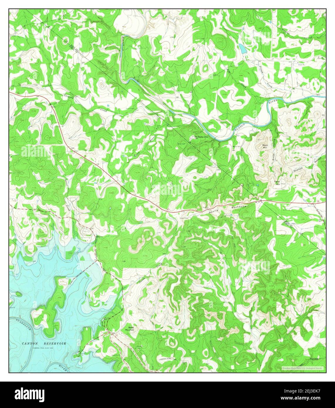 Devils backbone texas hi-res stock photography and images - Alamy