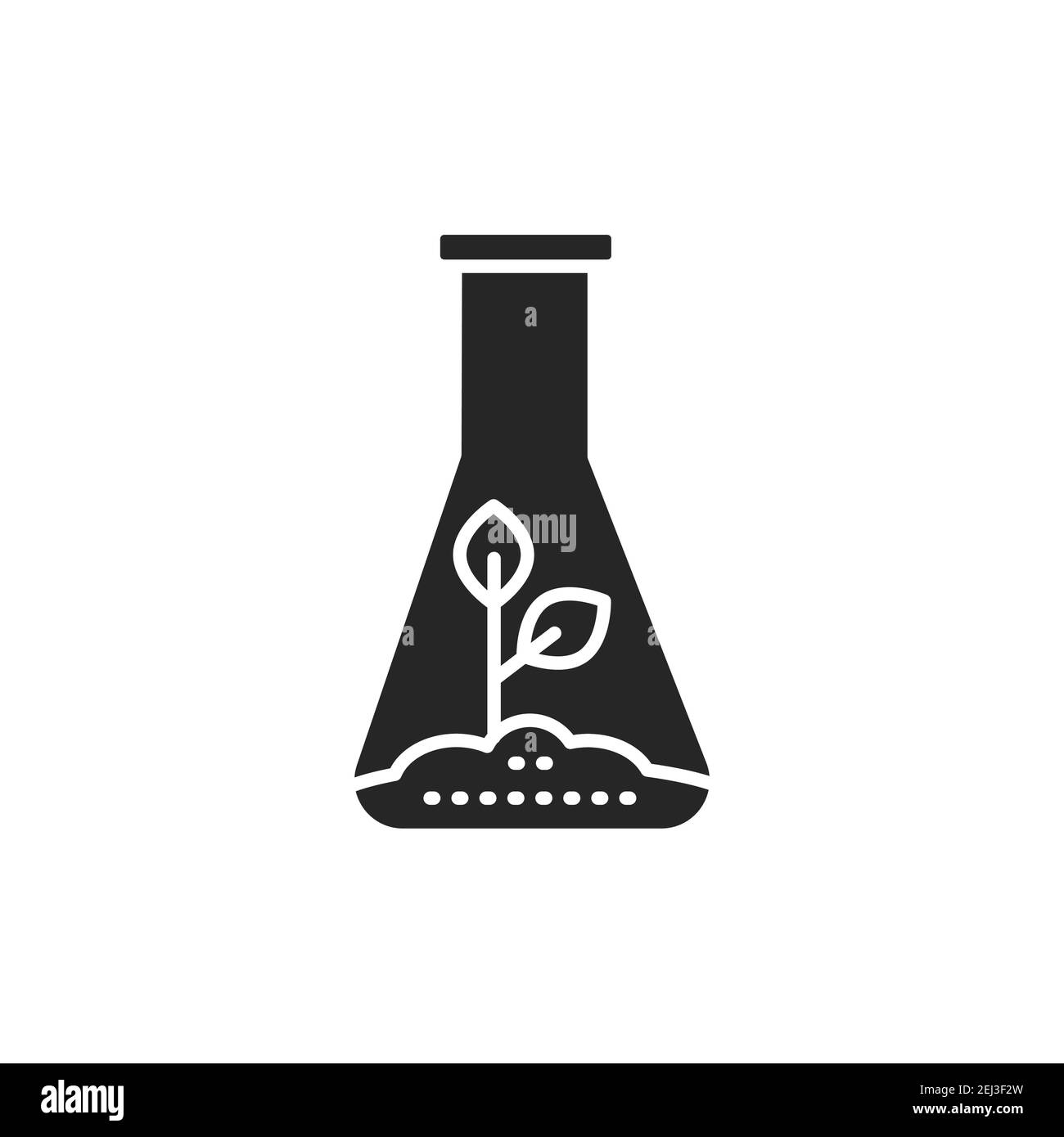 Growing plants in vitro color line icon. Pictogram for web page, mobile ...