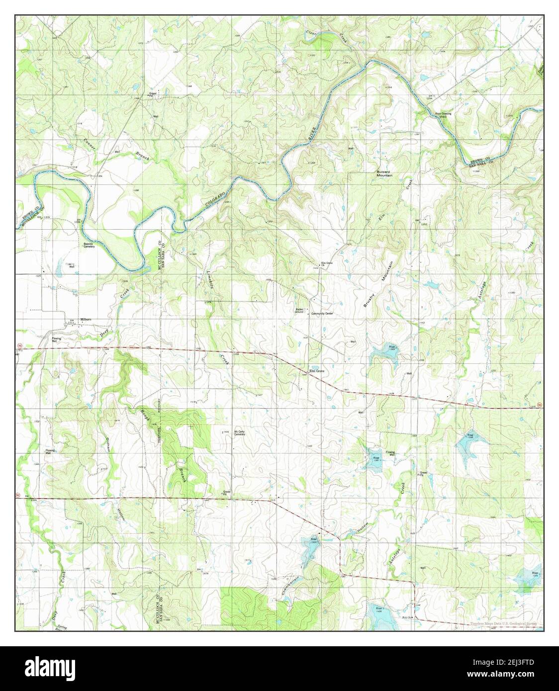 Map of elm grove hi-res stock photography and images - Alamy