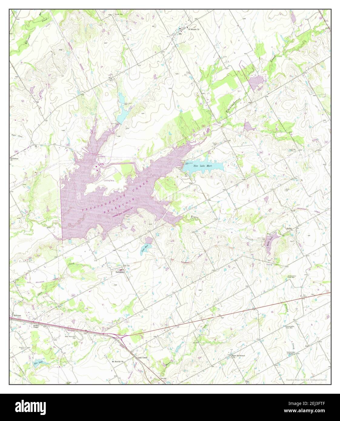Elk, Texas, map 1957, 1:24000, United States of America by Timeless ...