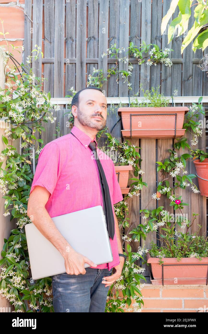 Smart middle aged man suit tie hi-res stock photography and images - Alamy