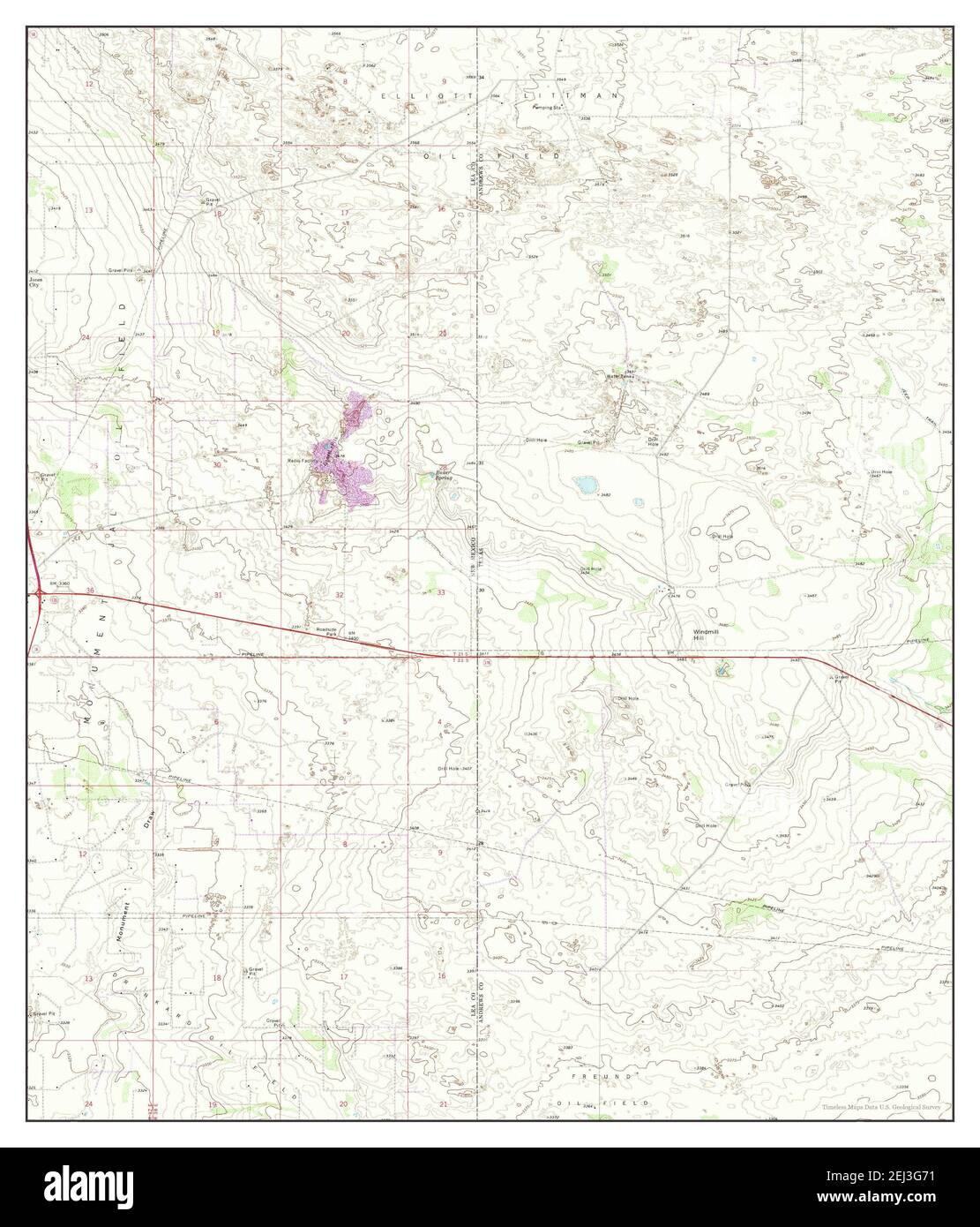 Map of eunice High Resolution Stock Photography and Images - Alamy