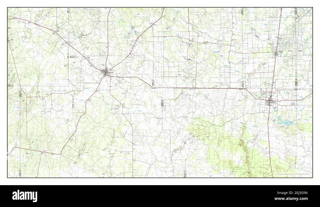 Falfurrias Texas Map 1985 1100000 United States Of America By Timeless Maps Data Us