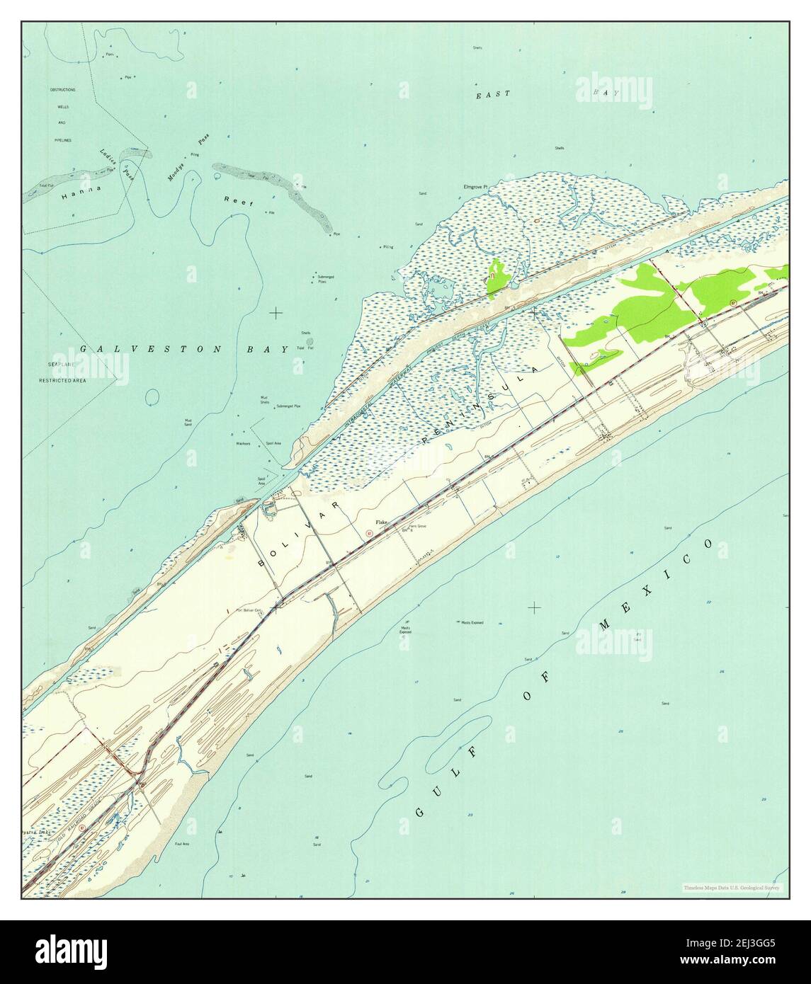 Flake, Texas, map 1954, 1:24000, United States of America by Timeless ...