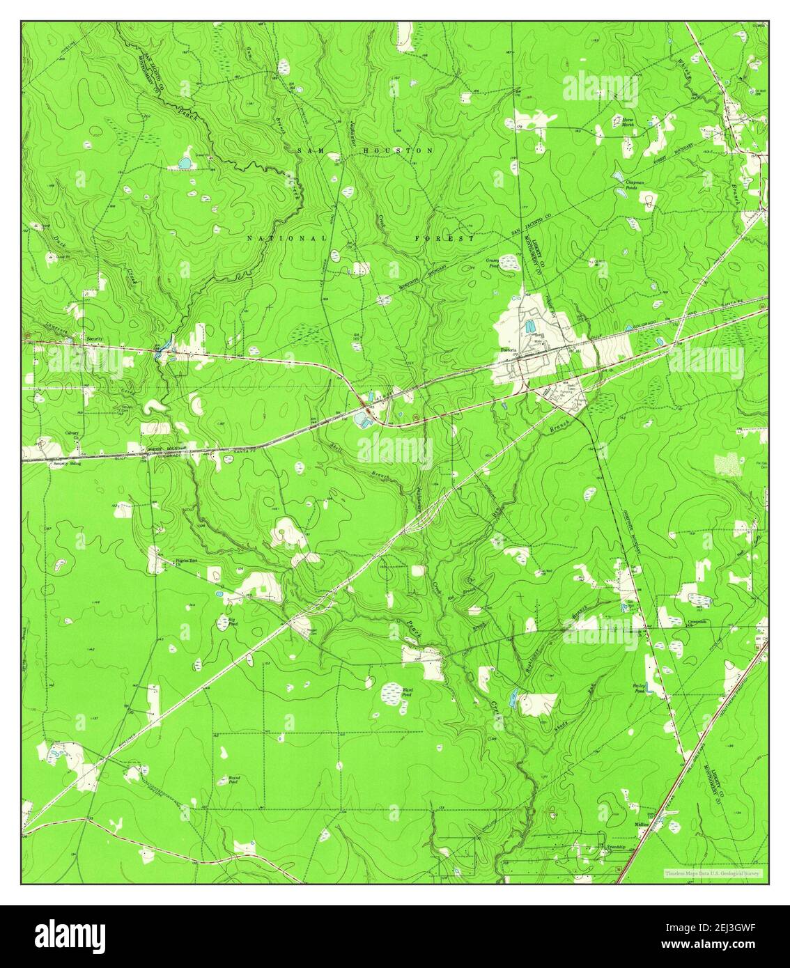 Fostoria map hi-res stock photography and images - Alamy