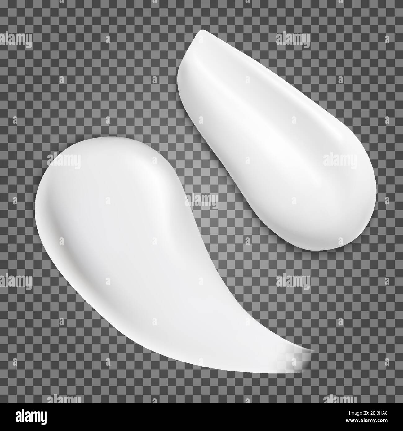 Gel transparent cosmetic sample skin Stock Vector Images - Alamy