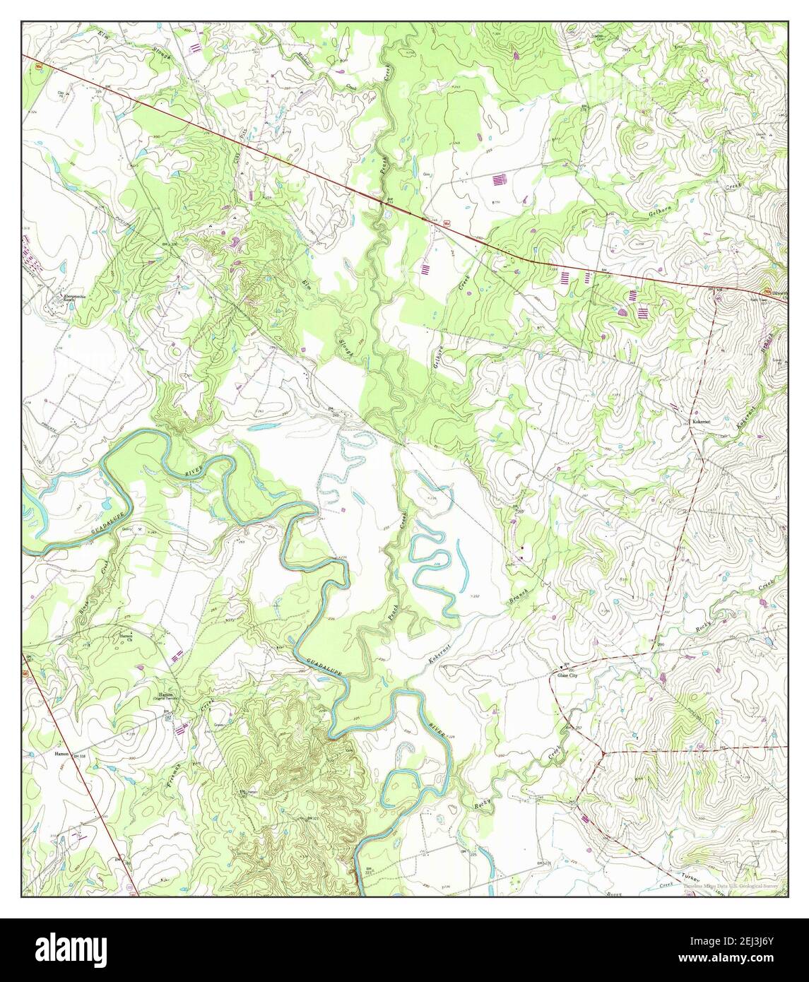 Hamon, Texas, map 1959, 1:24000, United States of America by Timeless ...