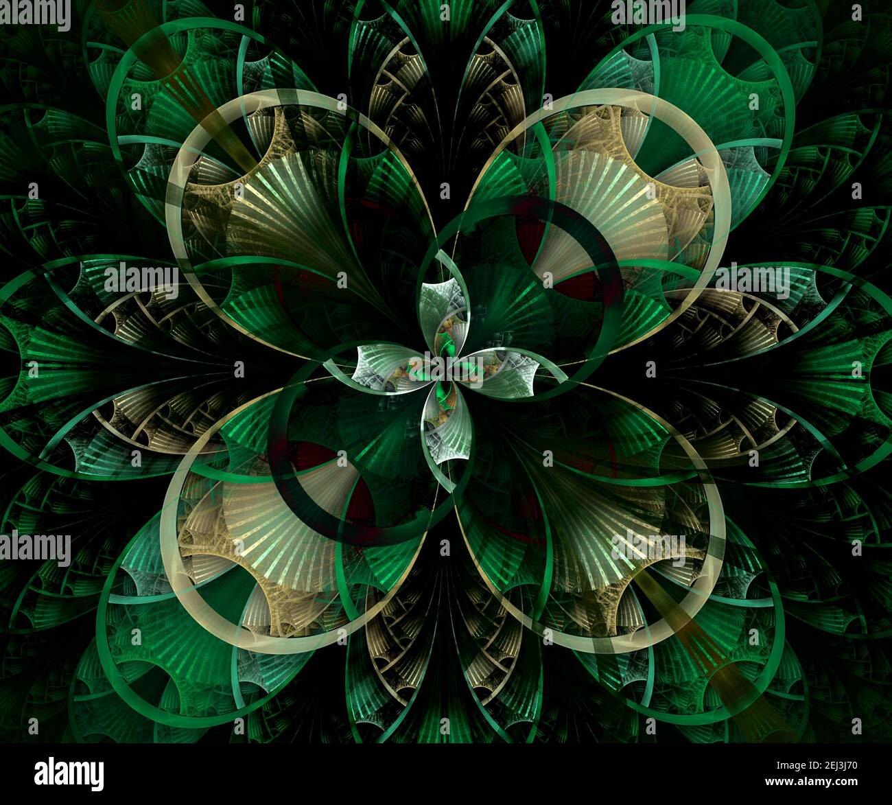 Computer generated fractal artwork for creative art,design and ...