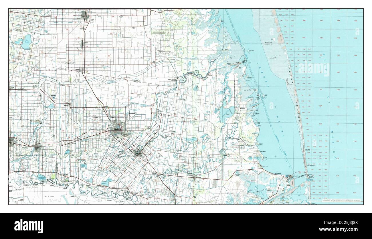 Map of harlingen Cut Out Stock Images & Pictures - Alamy