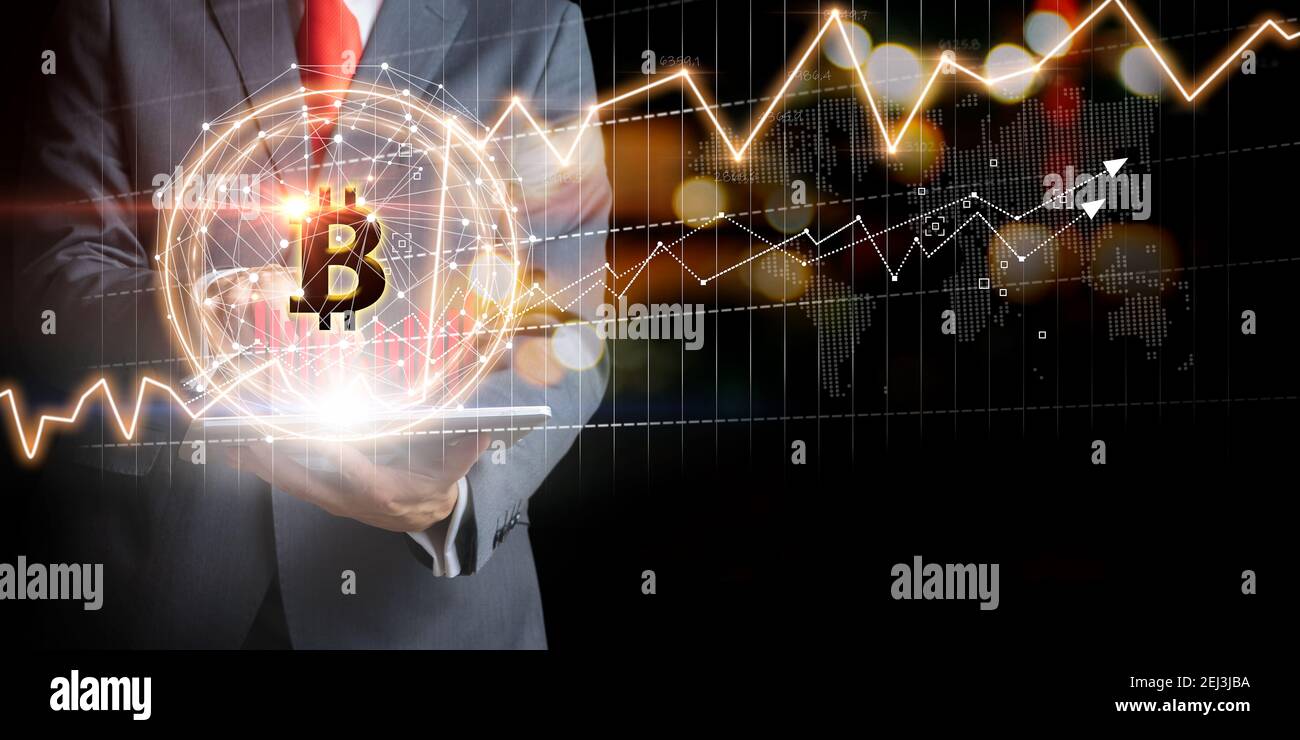 Digital currency graphs hi-res stock photography and images - Alamy