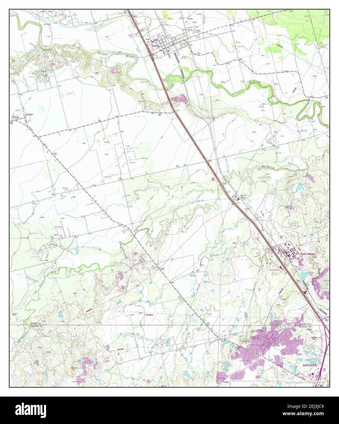 Hawley map hi-res stock photography and images - Alamy