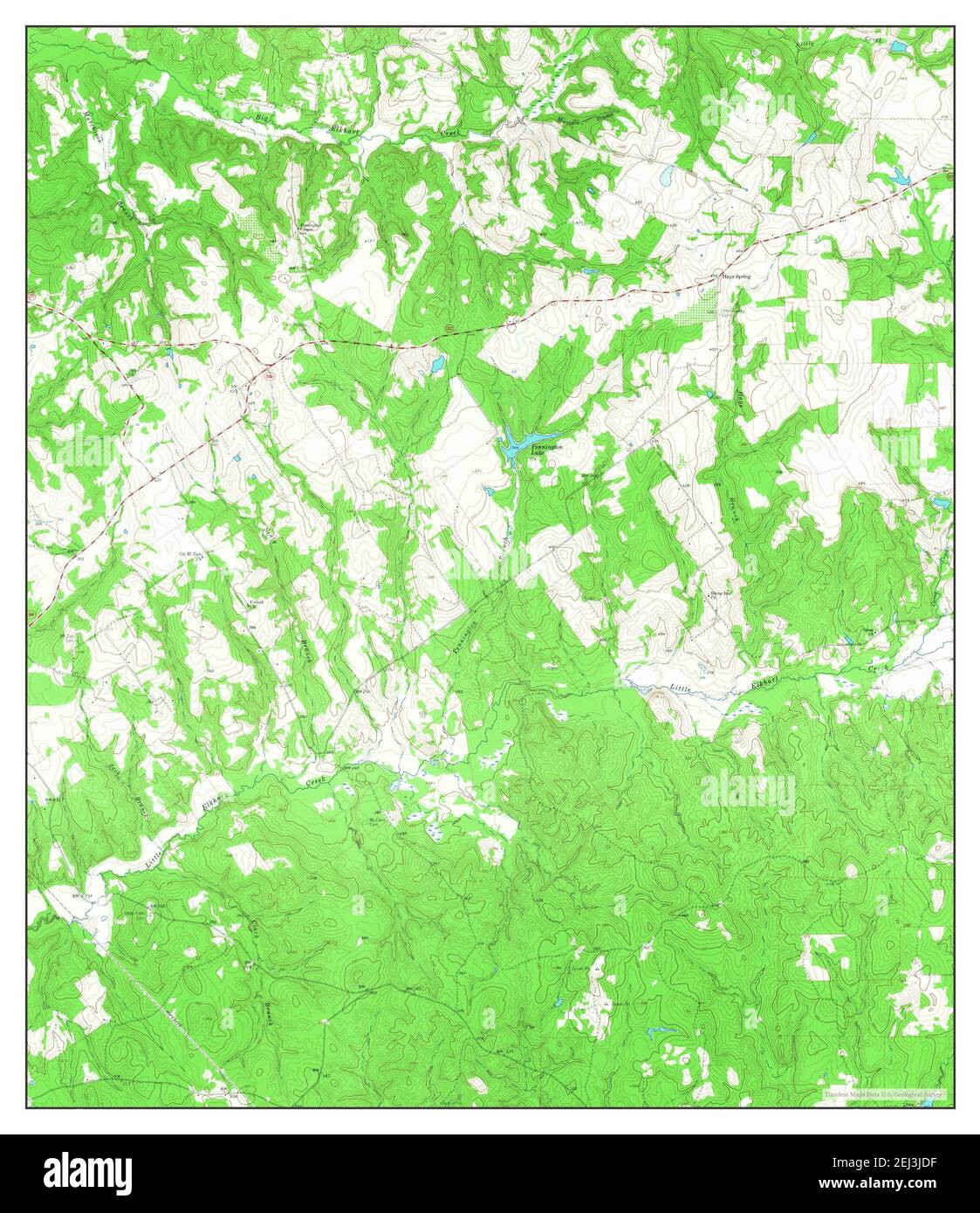 Hays Spring, Texas, map 1964, 1:24000, United States of America by ...