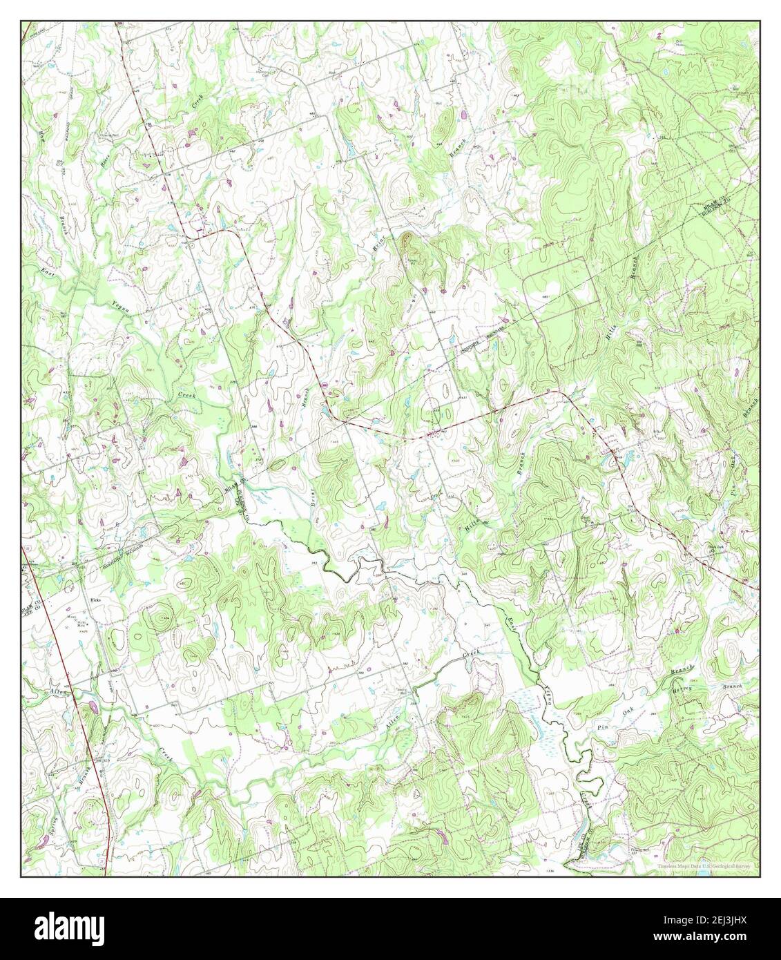 Hicks, Texas, map 1962, 1:24000, United States of America by Timeless ...