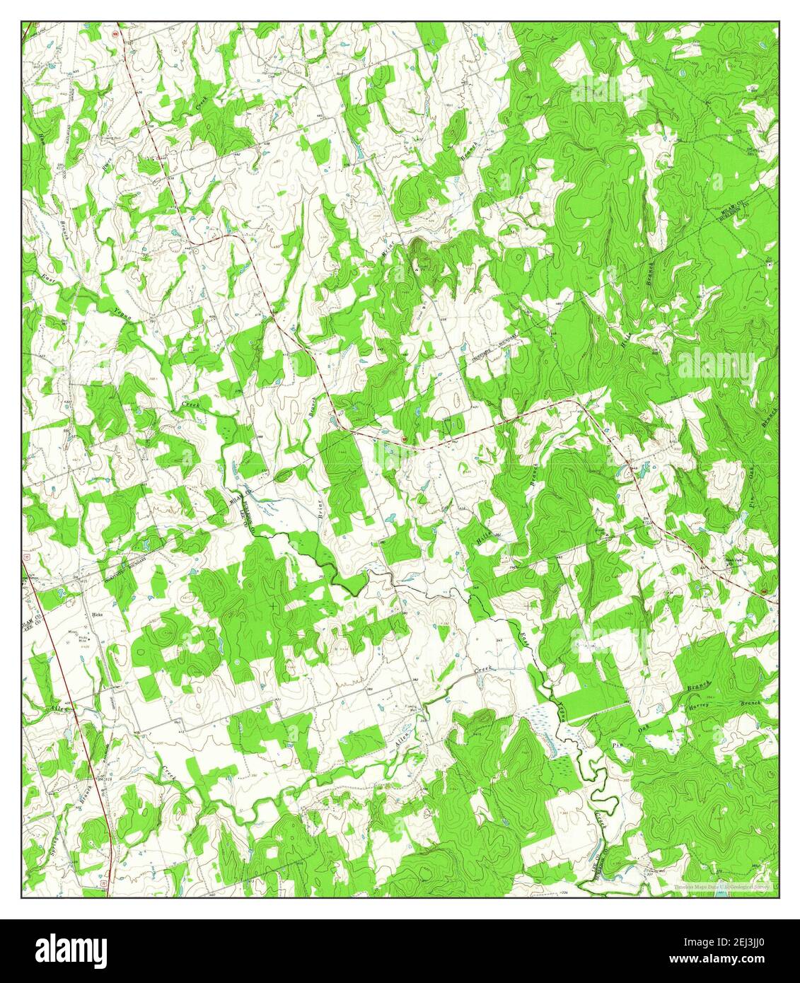 Hicks, Texas, map 1962, 1:24000, United States of America by Timeless ...