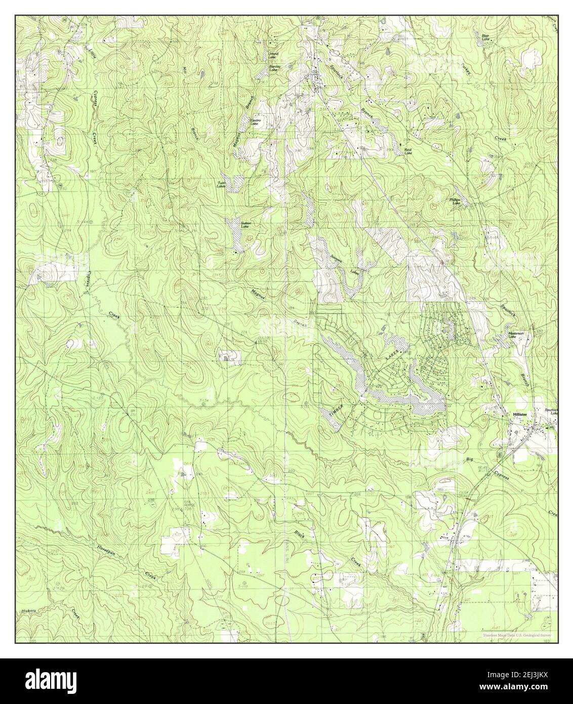 Hillister, Texas, map 1984, 1:24000, United States of America by ...