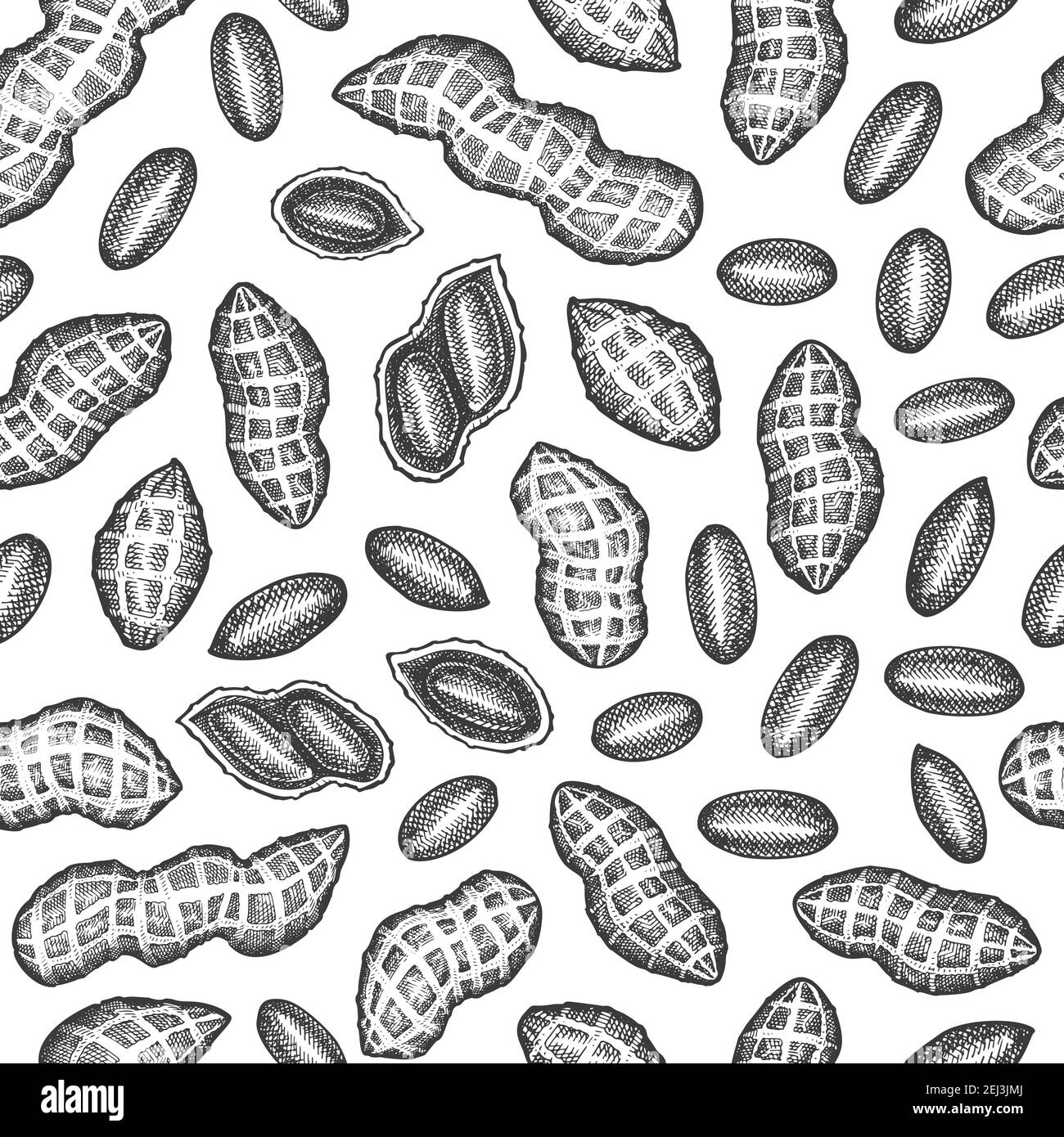 Groundnut background Black and White Stock Photos & Images - Alamy