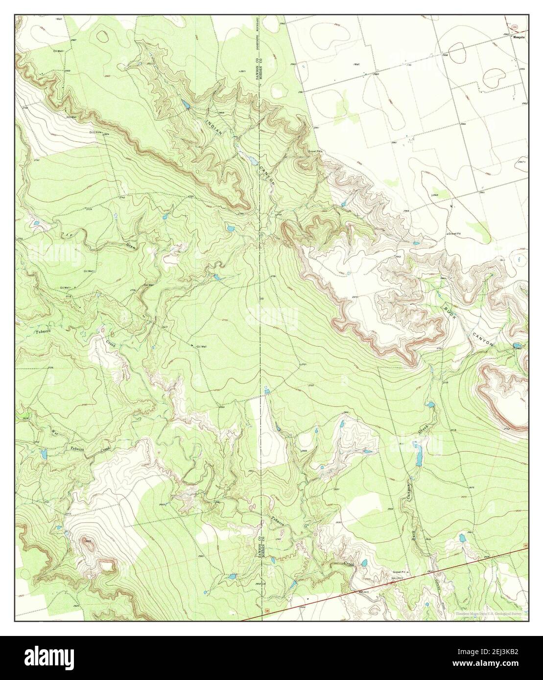 Canyon texas map hi-res stock photography and images - Alamy