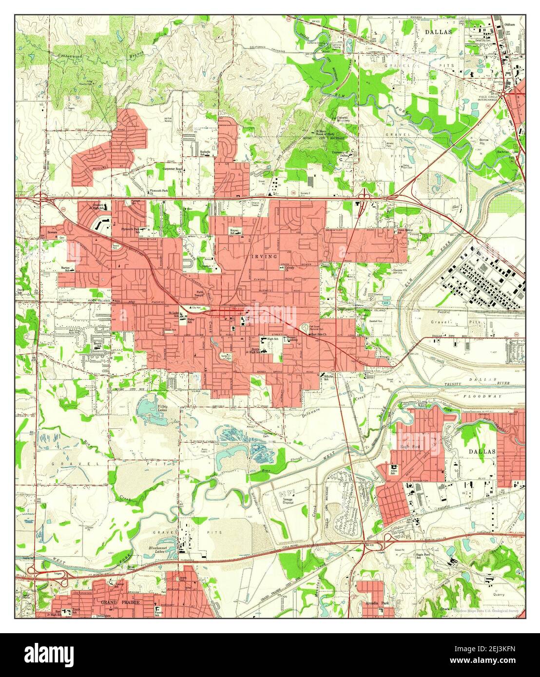 Irving Texas Map Custom Irving United States Map Poster Mapmory