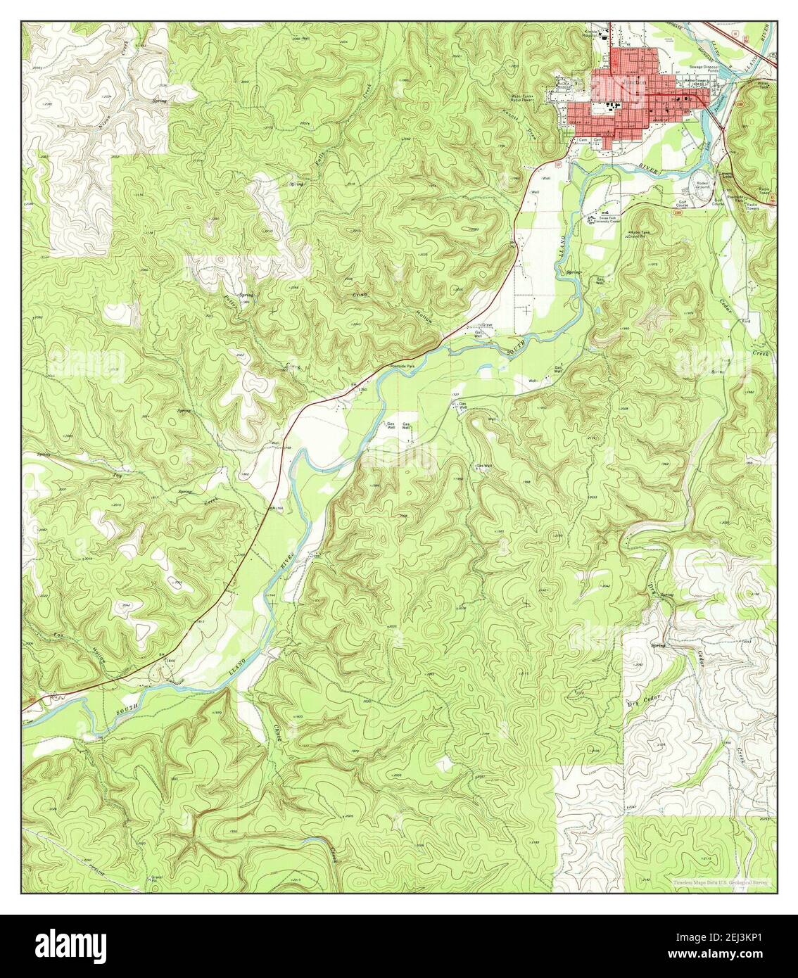 Junction, Texas, map 1974, 1:24000, United States of America by ...