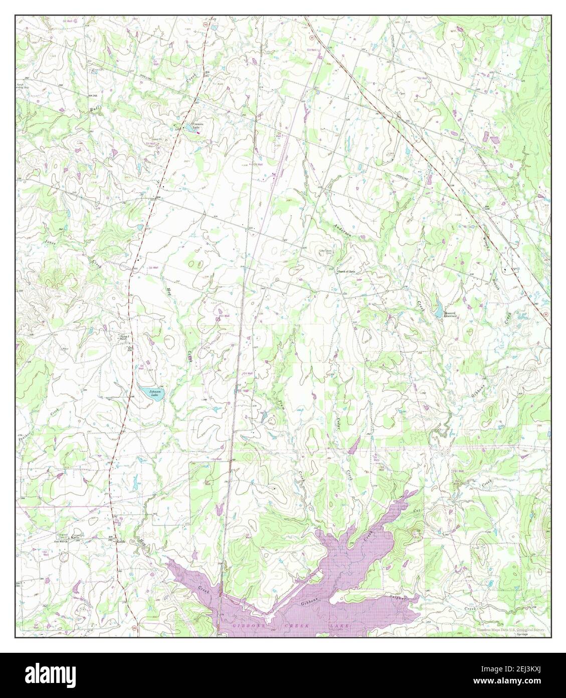 Keith, Texas, map 1962, 1:24000, United States of America by Timeless ...