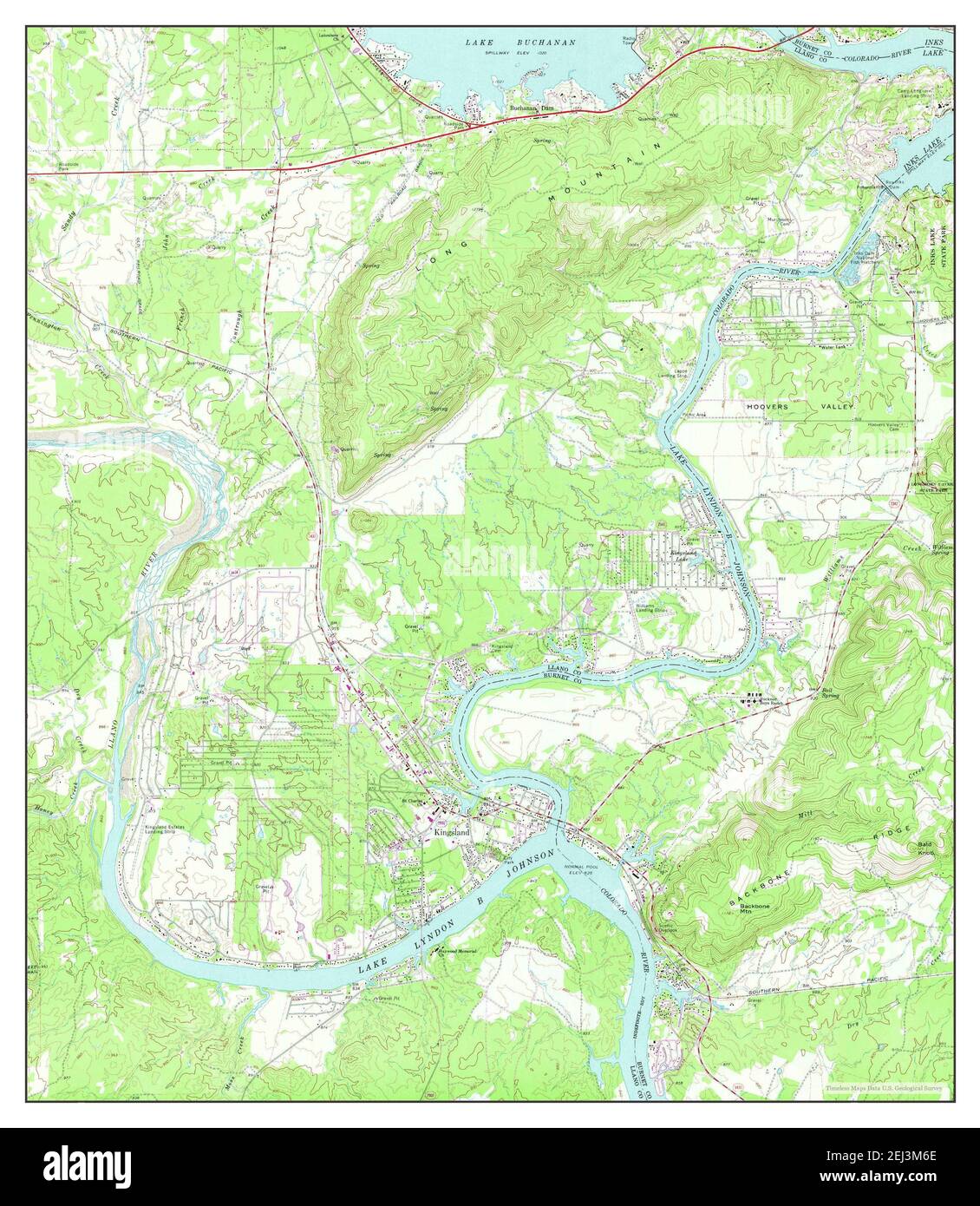 Kingsland map Cut Out Stock Images & Pictures - Alamy