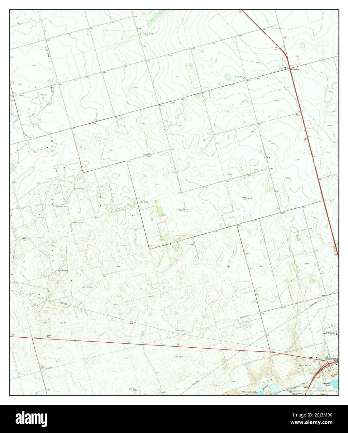Knott SE, Texas, map 1966, 1:24000, United States of America by ...