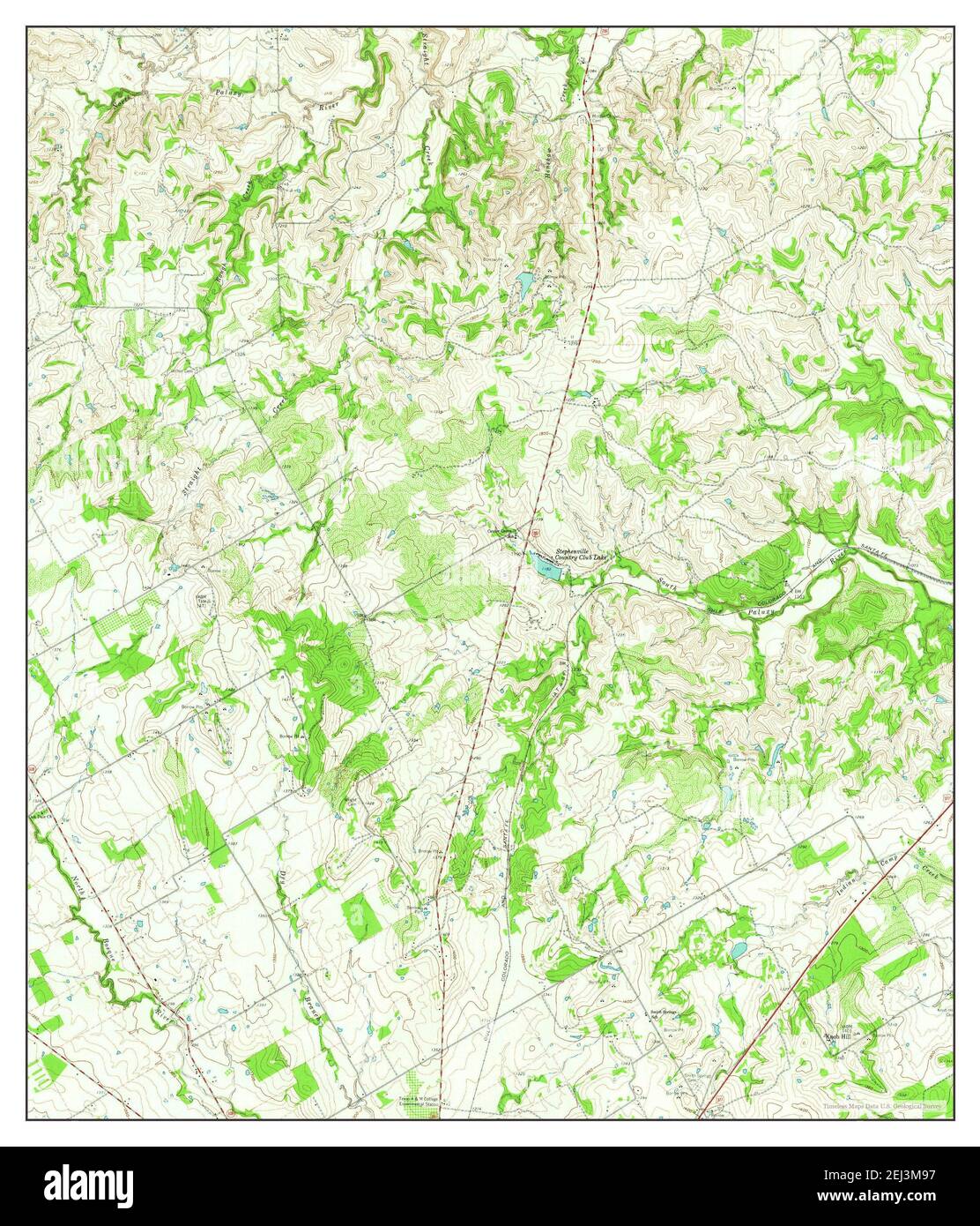 Knob Hill, Texas, map 1961, 1:24000, United States of America by ...