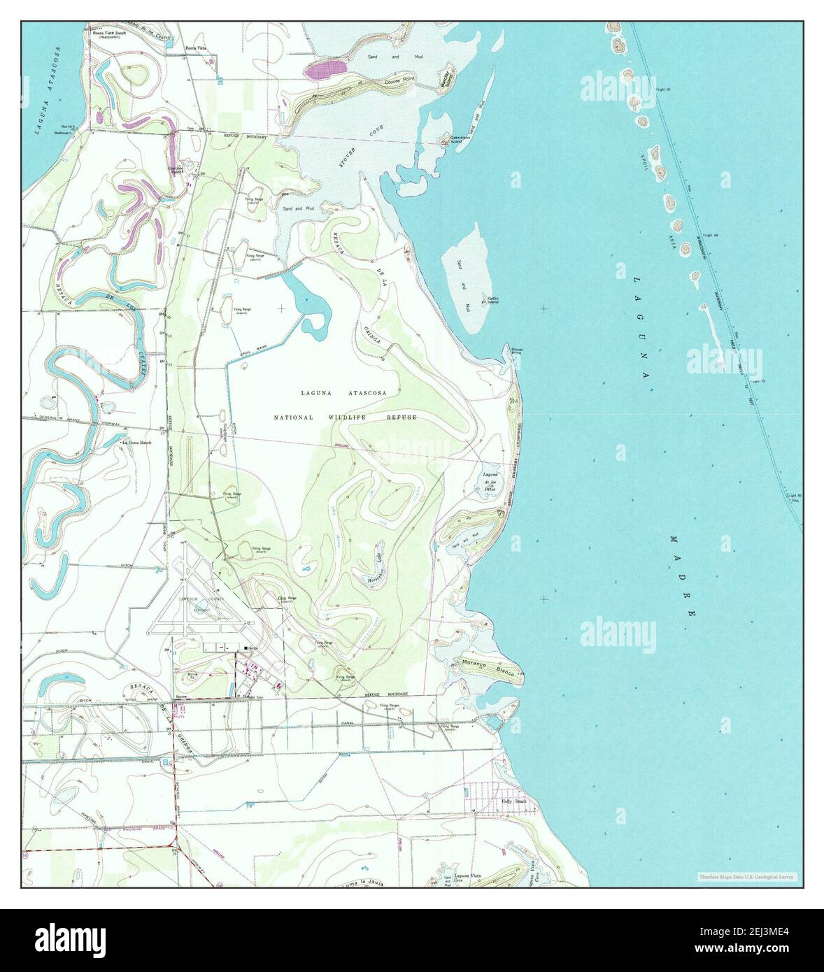 La Coma, Texas, map 1955, 1:24000, United States of America by Timeless ...