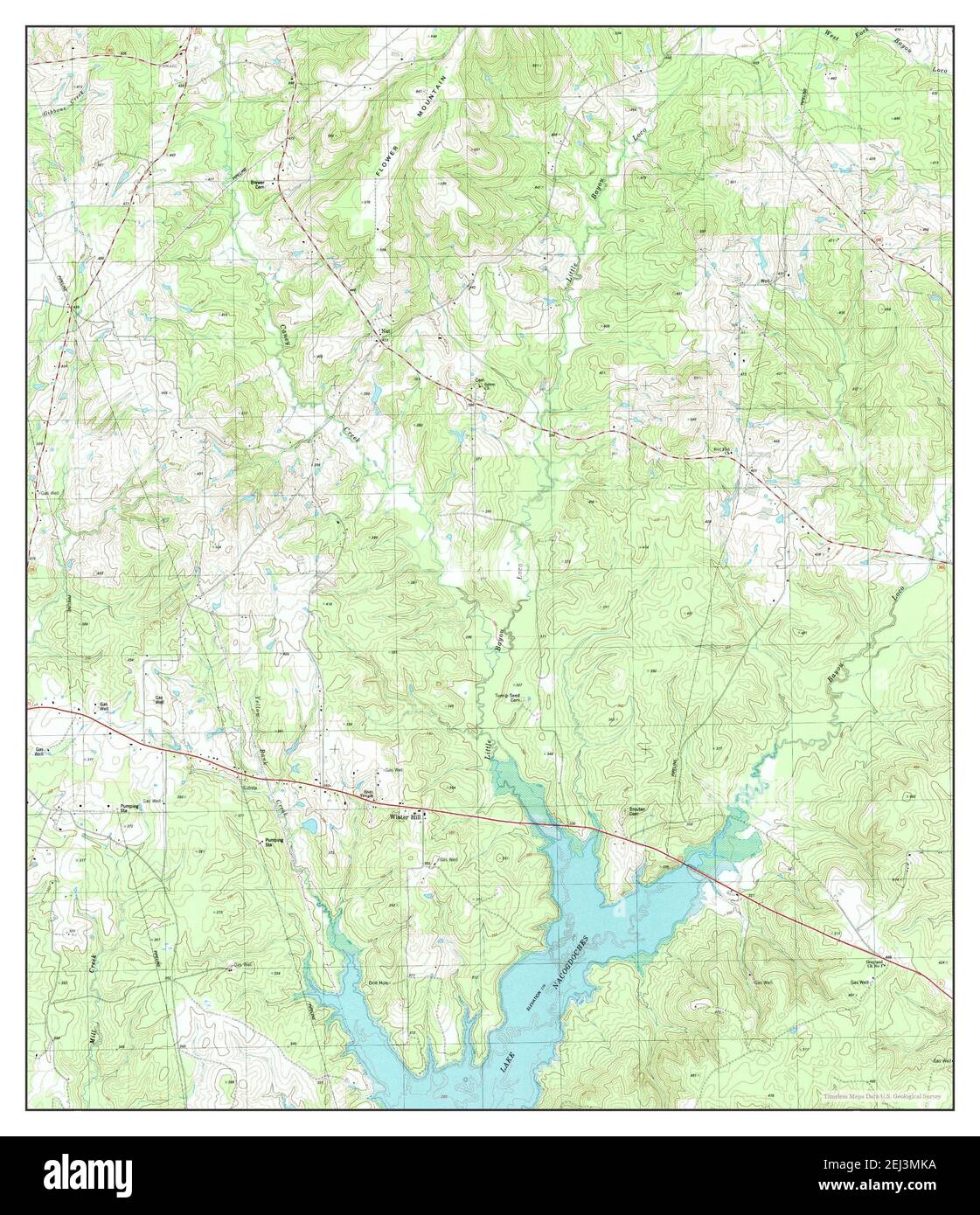 Map of nacogdoches hi-res stock photography and images - Alamy