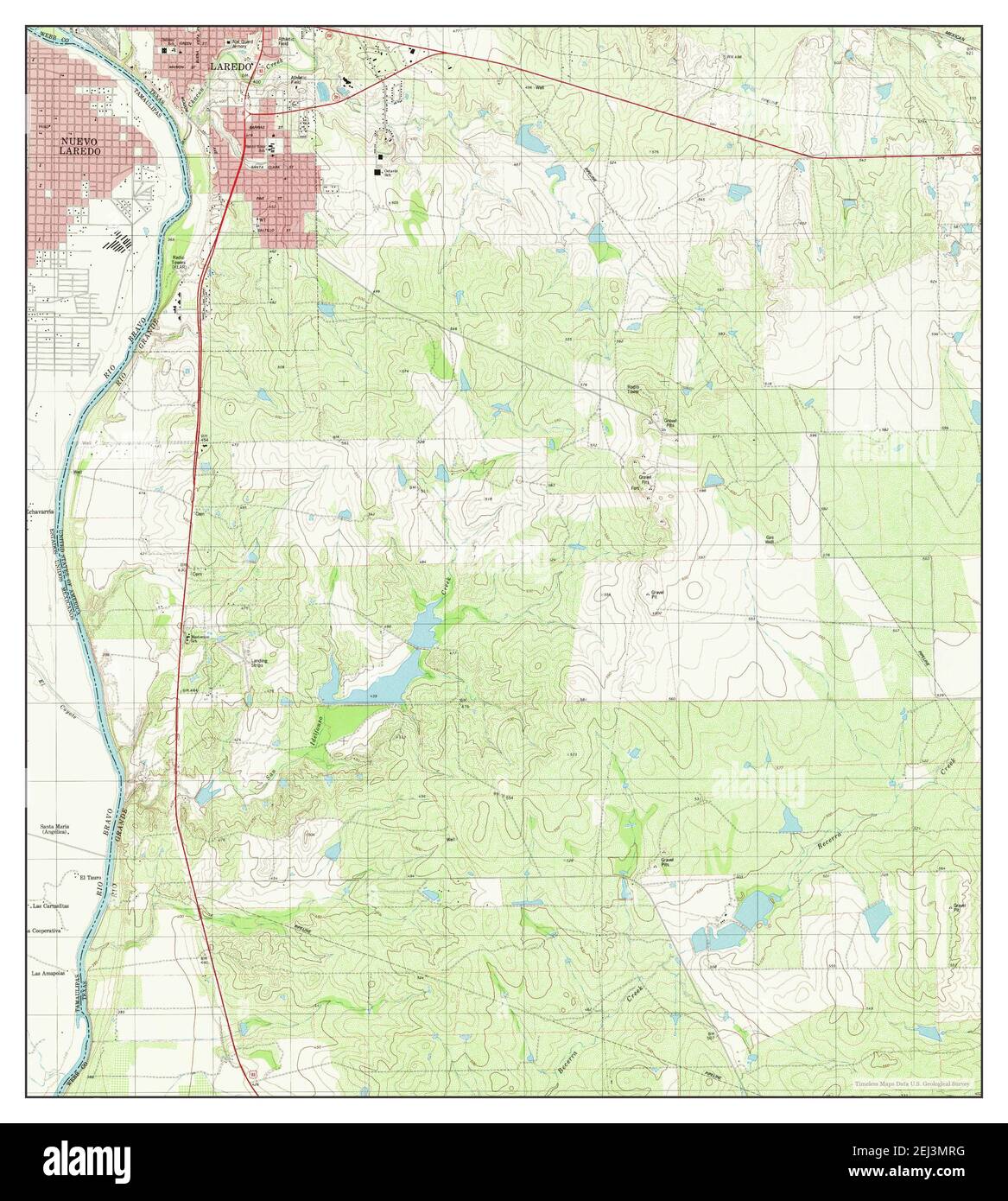 Map Of Laredo Texas High Resolution Stock Photography and Images - Alamy