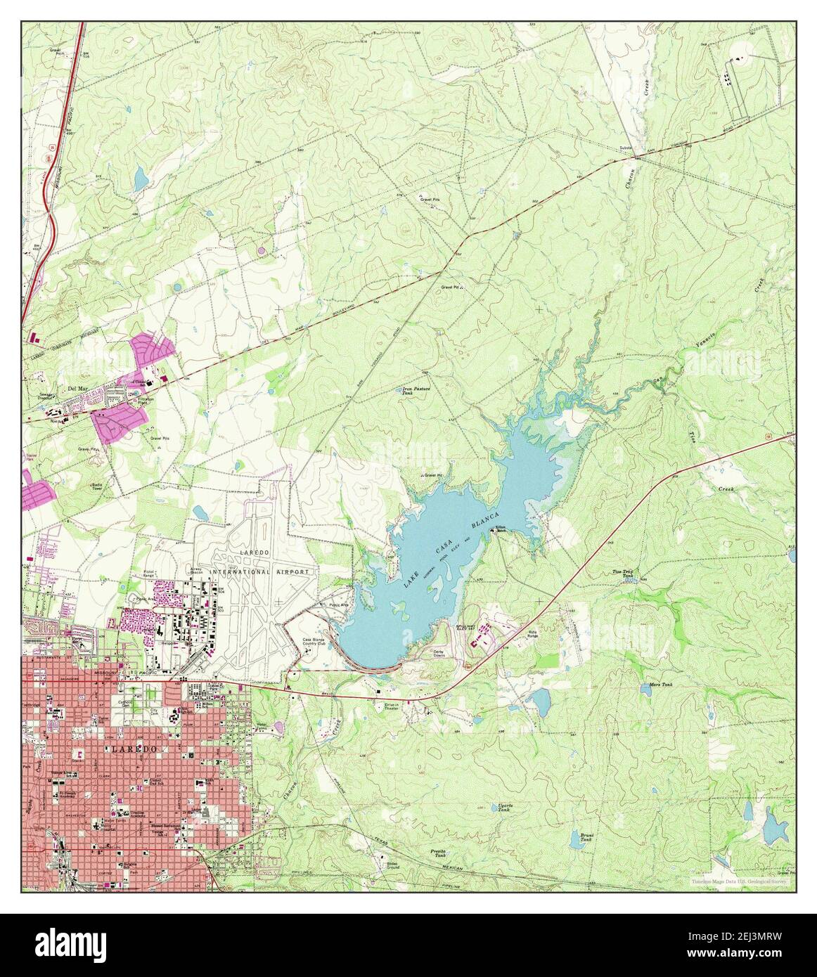 Map Of Laredo Texas High Resolution Stock Photography and Images - Alamy