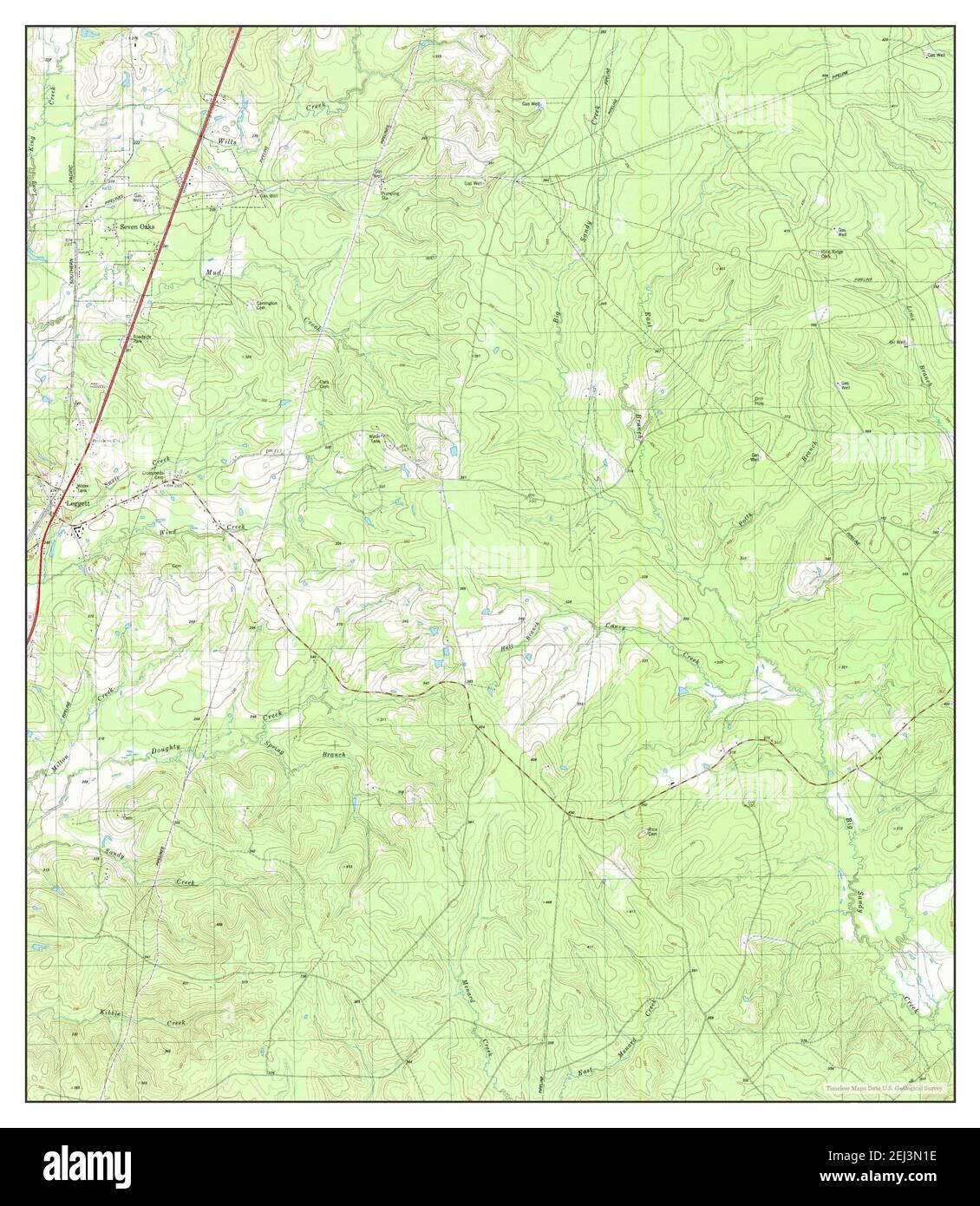 Map of leggett hi-res stock photography and images - Alamy