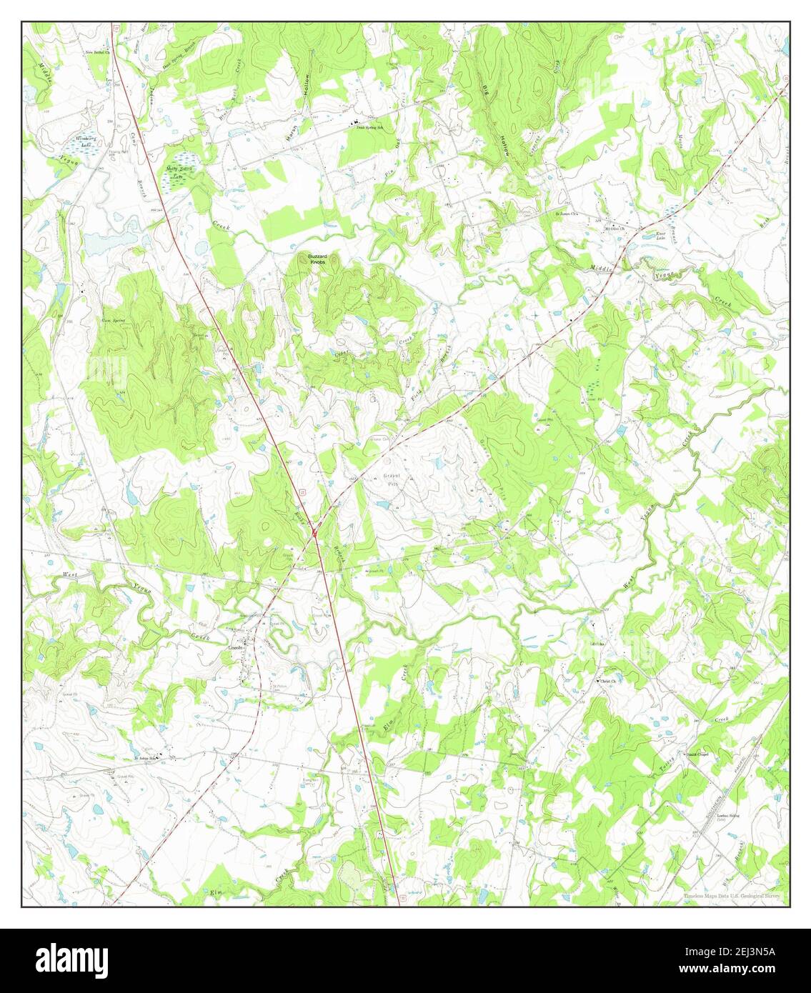 Lincoln, Texas, map 1961, 1:24000, United States of America by Timeless ...