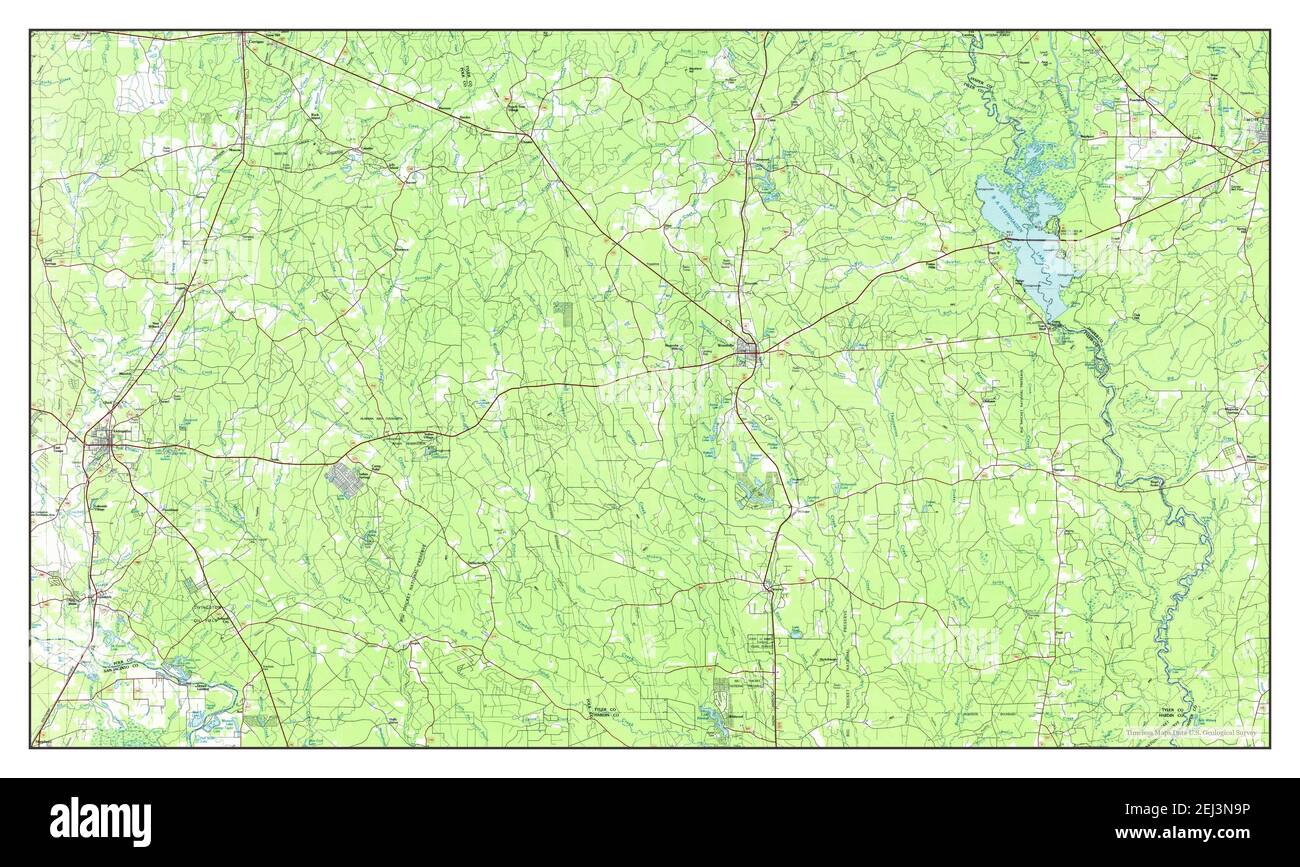 Livingston, Texas, map 1985, 1:100000, United States of America by ...