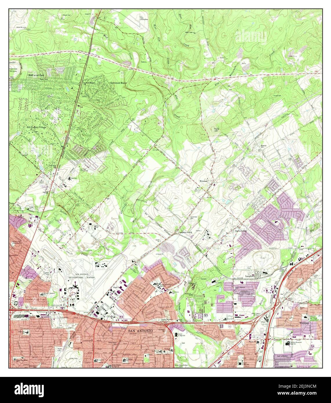 Longhorn, Texas, map 1967, 1:24000, United States of America by ...