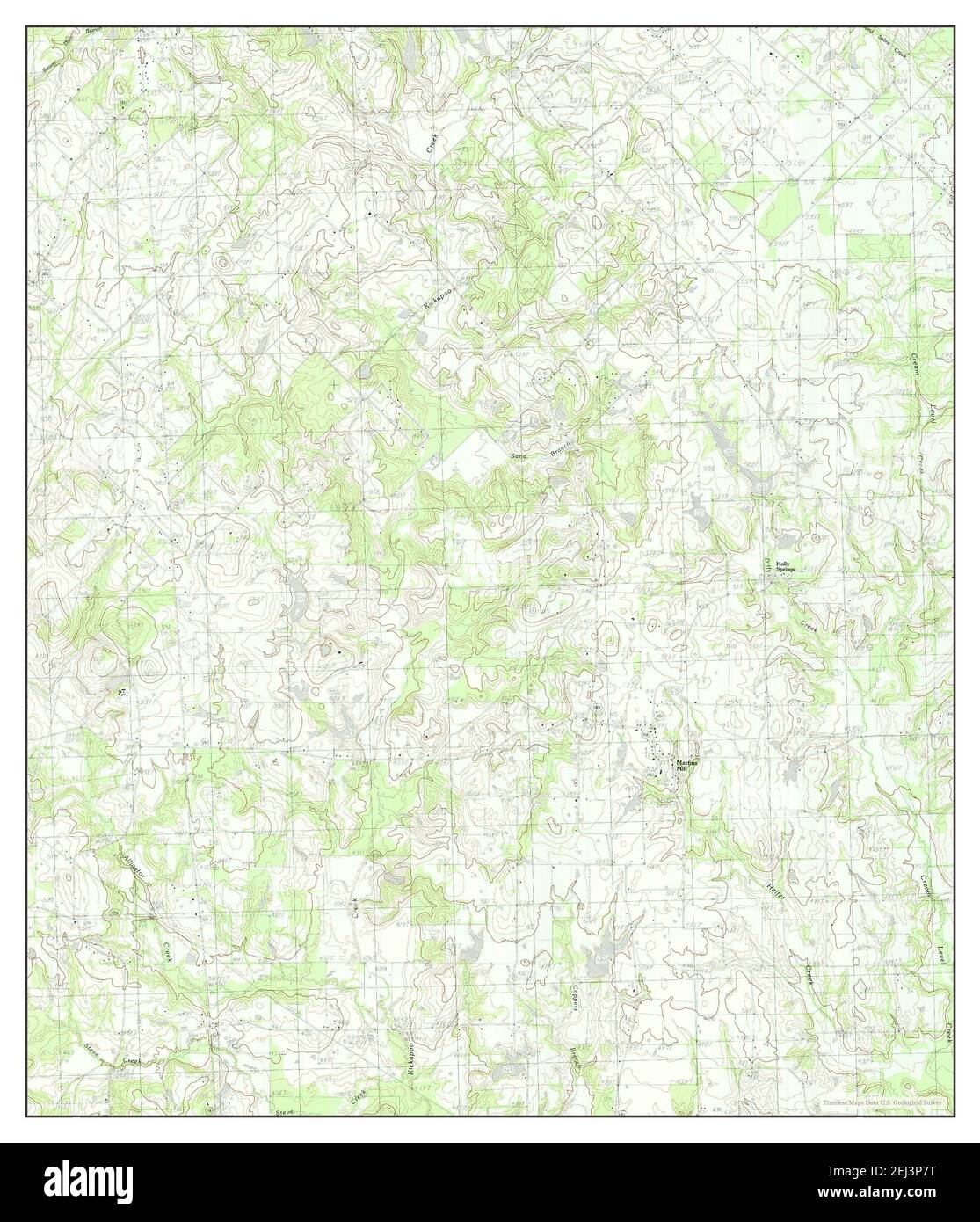 Martins Mill, Texas, map 1984, 1:24000, United States of America by ...