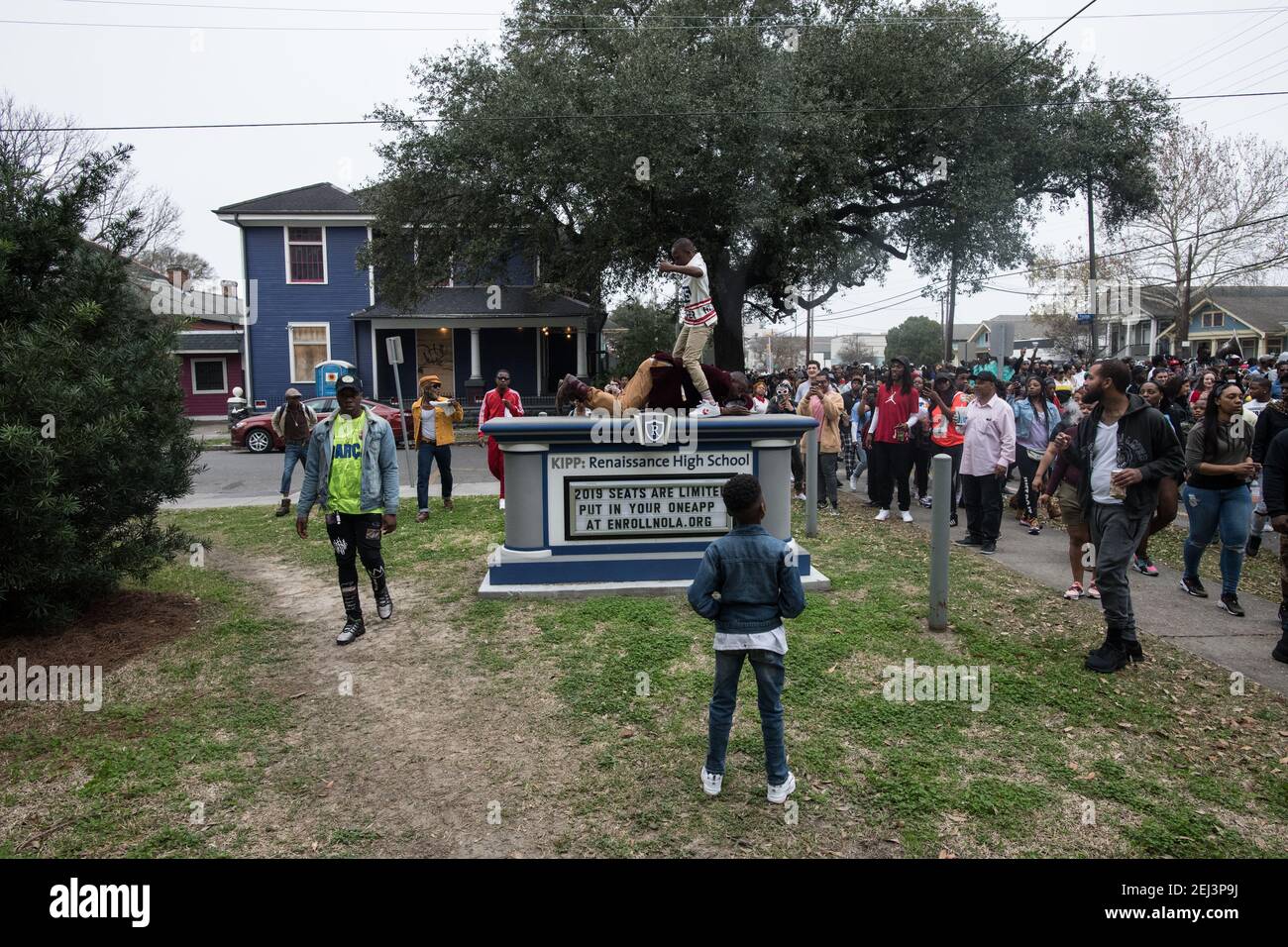 CTC Steppers, New Orleans Social Aid and Pleasure Club Second Line ...