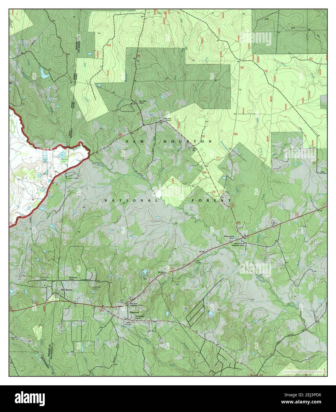 Maynard, Texas, map 1997, 1:24000, United States of America by Timeless ...