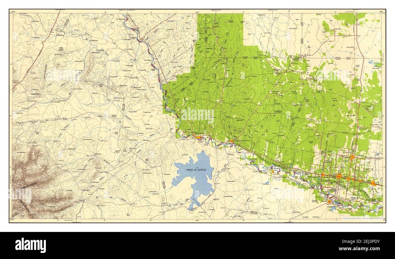 Mcallen texas map Cut Out Stock Images & Pictures - Alamy