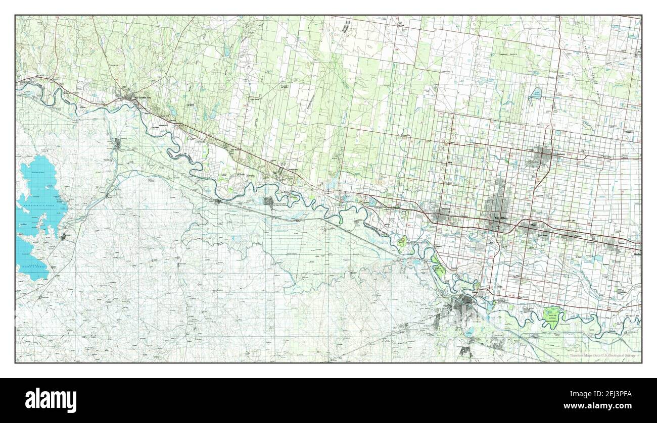 Map of allen texas hi-res stock photography and images - Alamy