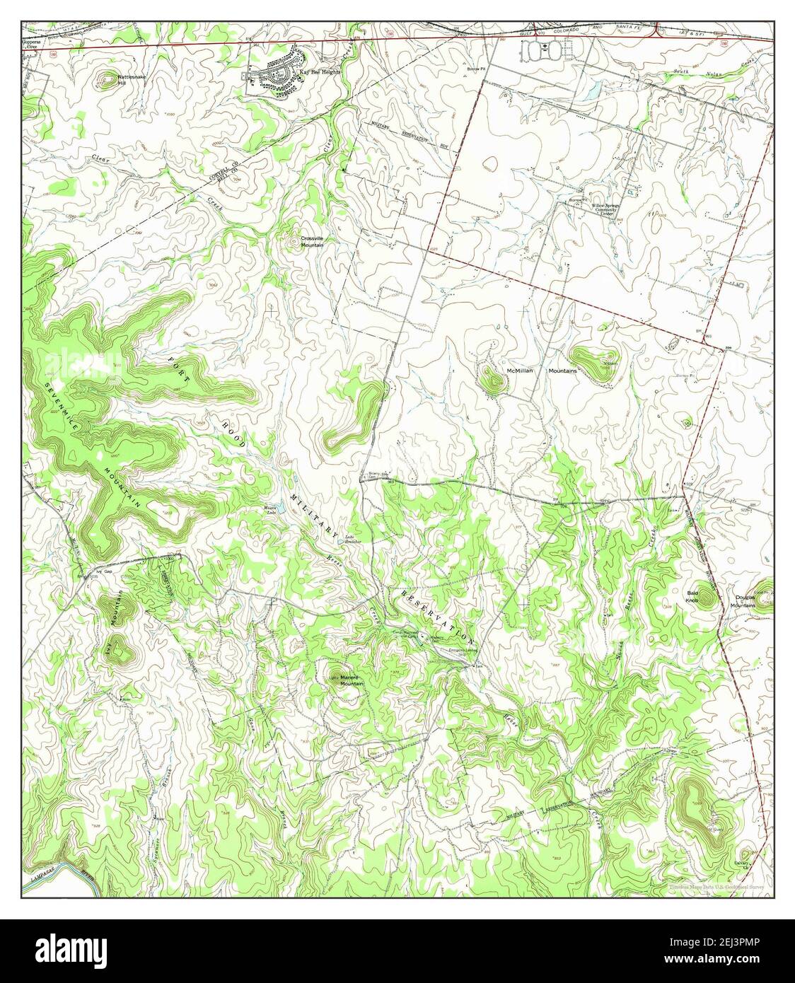 Map of mcmillan hi-res stock photography and images - Alamy