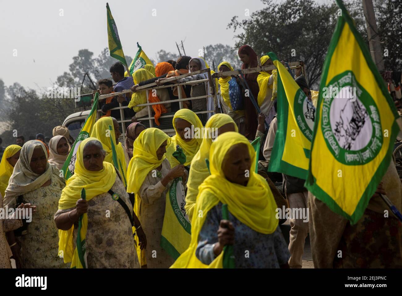 Rally of agricultural workers hi-res stock photography and images - Alamy