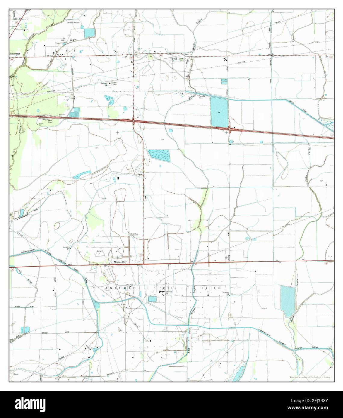 Map of monroe city hi-res stock photography and images - Alamy