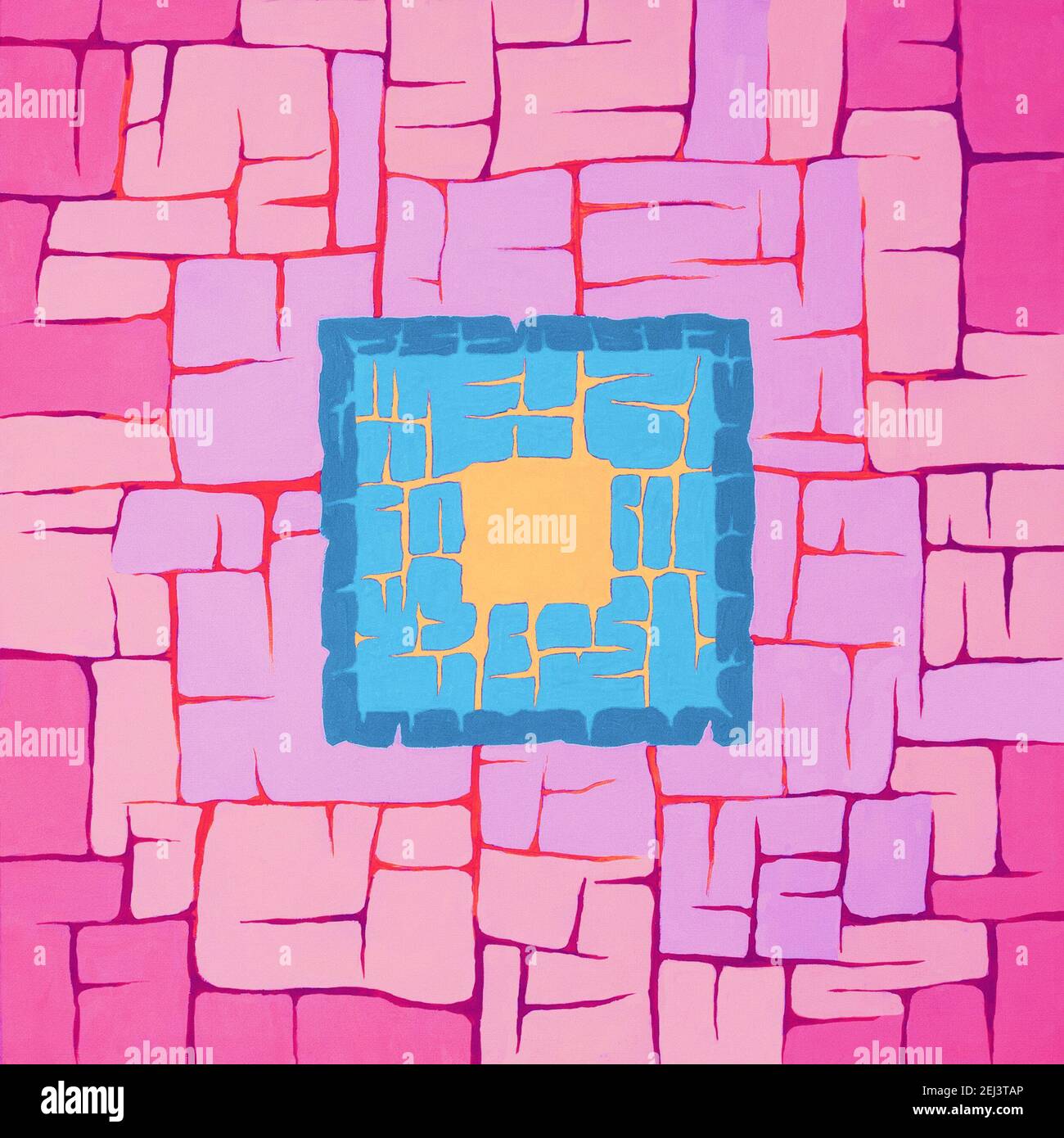 Abstract background with stone texture. Hand drawn illustration Stock ...