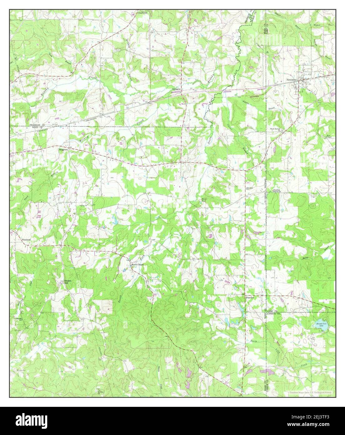 Newsome, Texas, map 1960, 1:24000, United States of America by Timeless ...